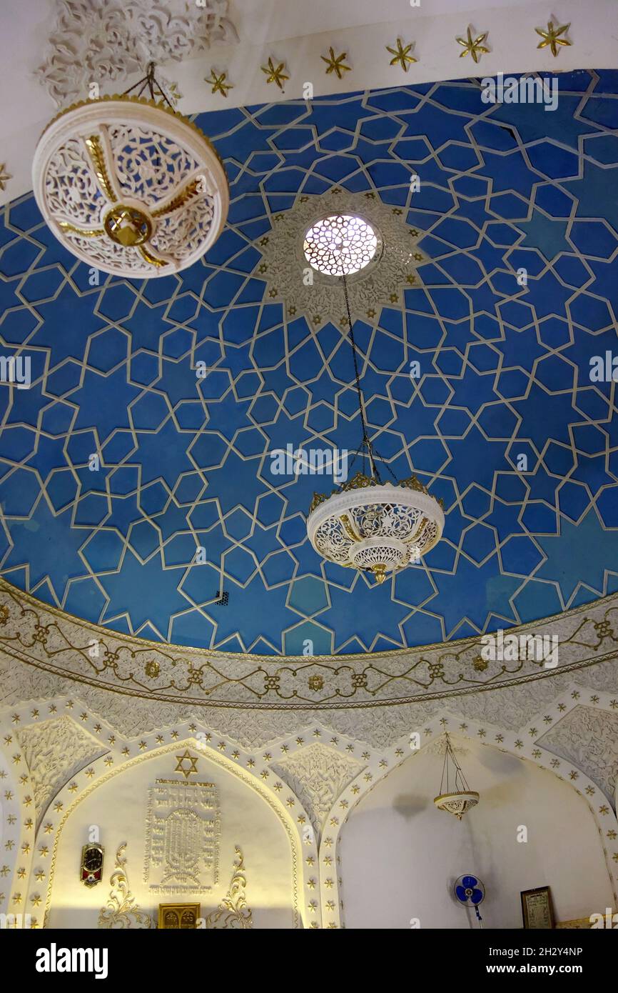 Gumbaz Synagogue (built in 1891), Samarkand, Uzbekistan, Central Asia ...