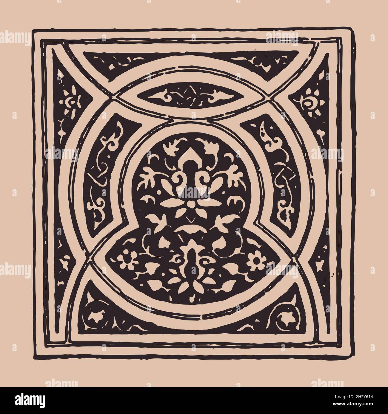 Ancient antique traditional frame ornament Stock Vector Image & Art - Alamy