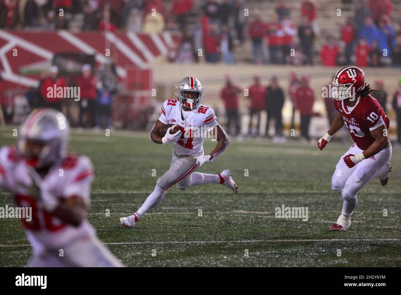 Ohio State Buckeyes running back Evan Pryor (21) in action during the ...
