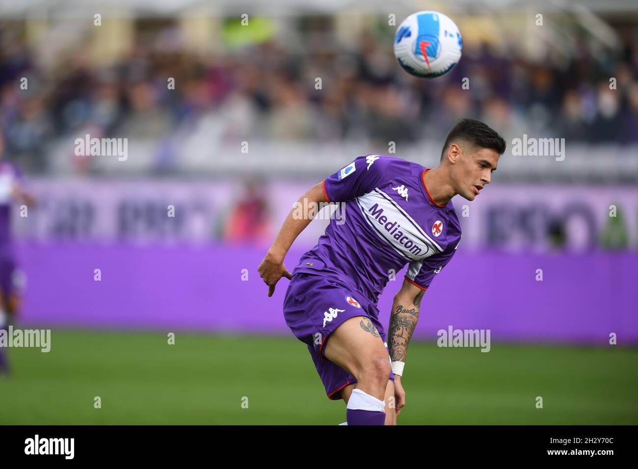 Lucas Martinez Quarta (Fiorentina) during the Italian "Serie A" match ...