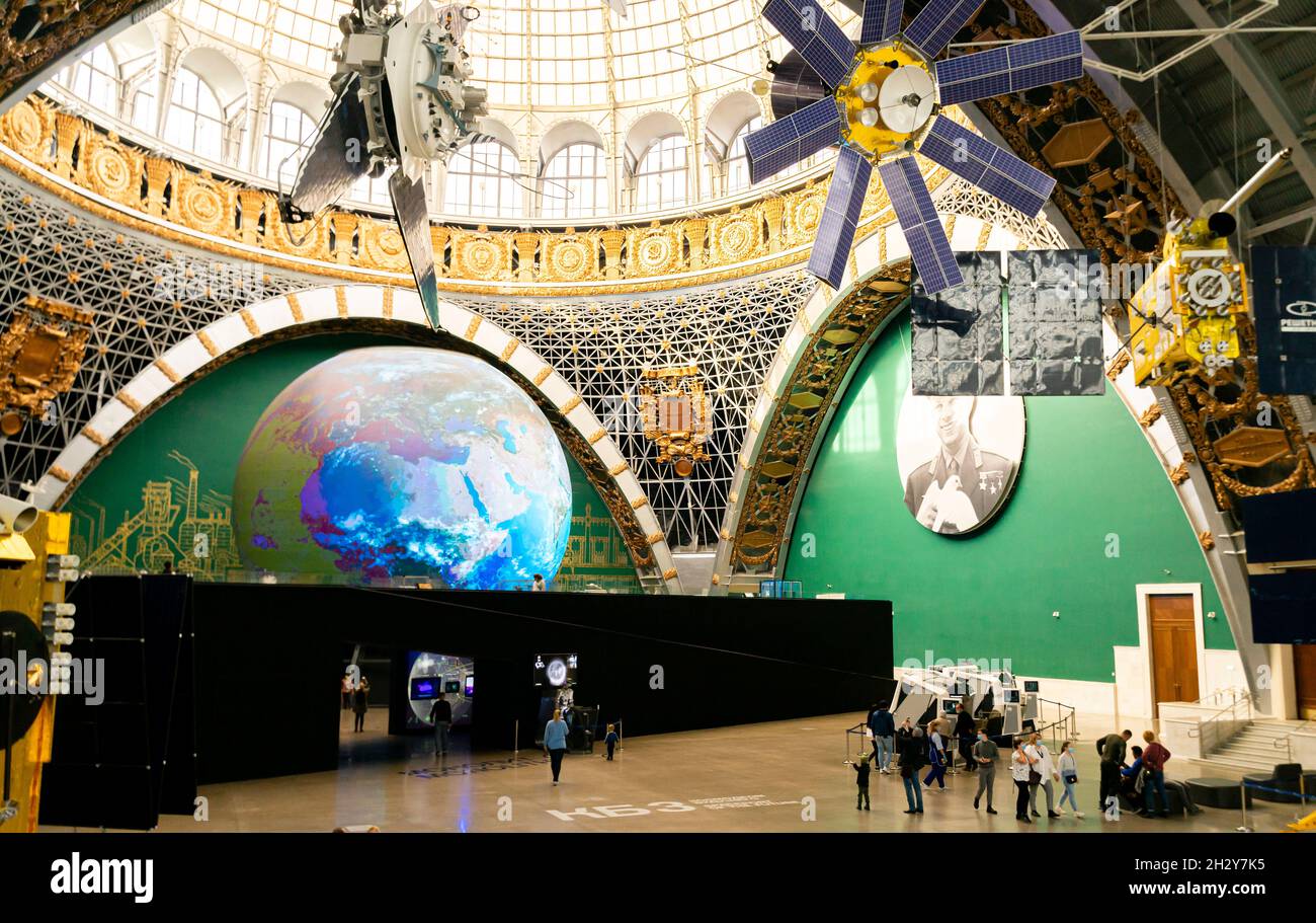 The Cosmonautics and Aviation Centre. Pavilion No. 34 Space. VDNKH ...