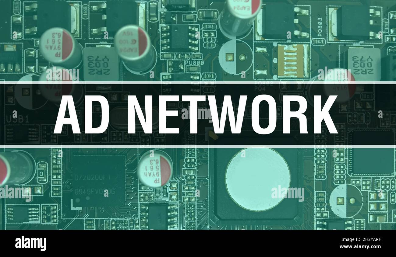 Ad Network with Technology Motherboard Digital. Ad Network and Computer ...