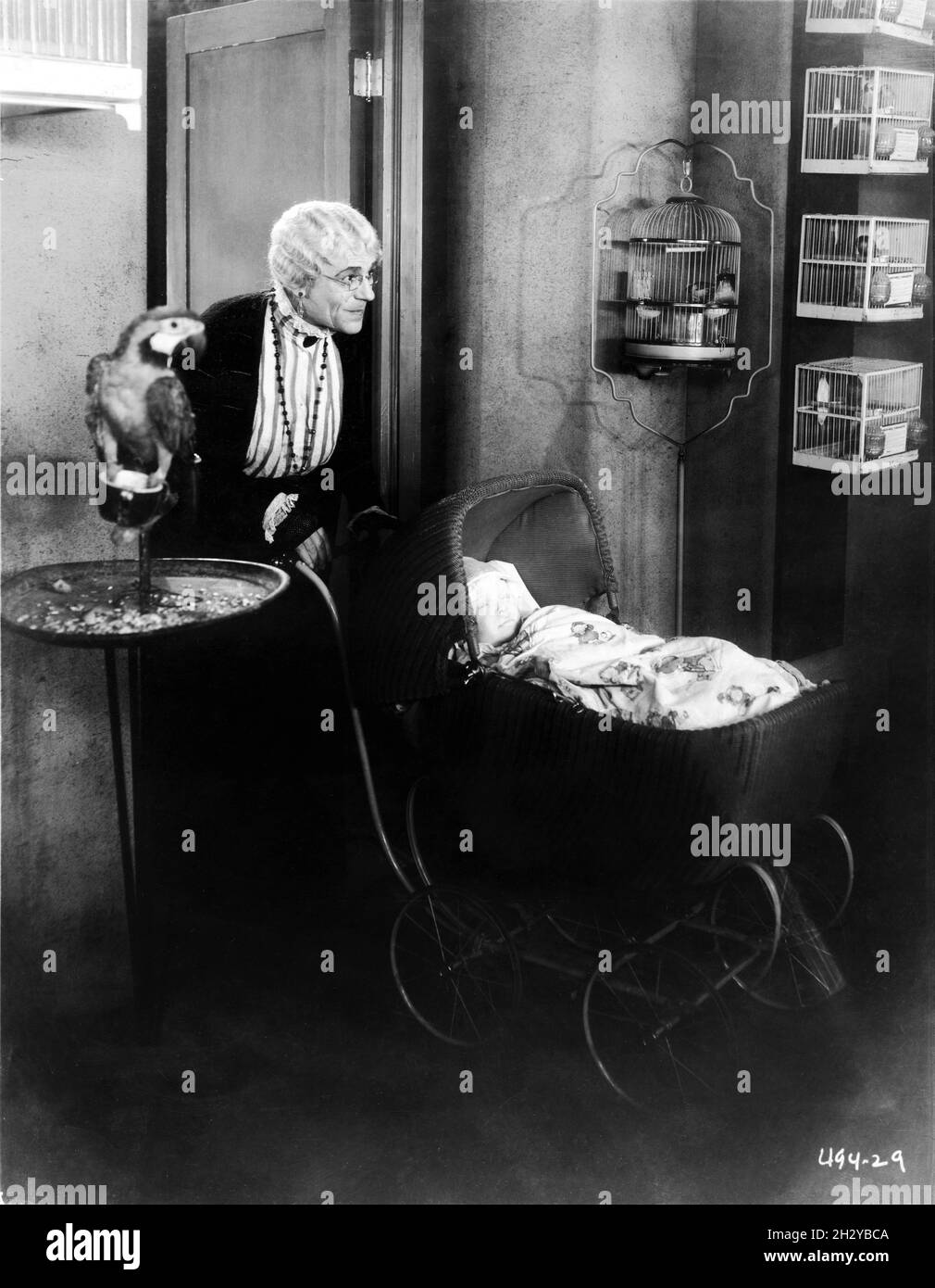 LON CHANEY as Echo the Ventriloquist and HARRY EARLES in Pram in the ...