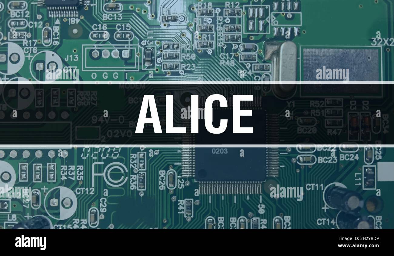 ALICE with Electronic Computer Hardware technology background. Abstract ...