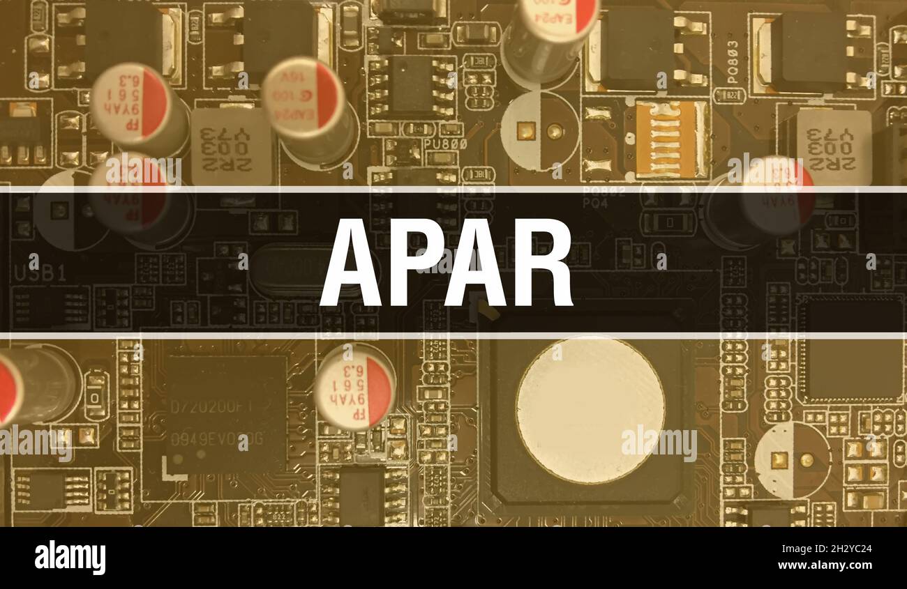 APAR with Technology Motherboard Digital. APAR and Computer Circuit ...
