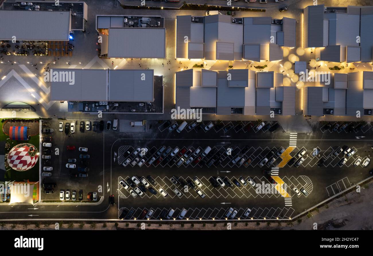 Mall aerial cars hi-res stock photography and images - Alamy