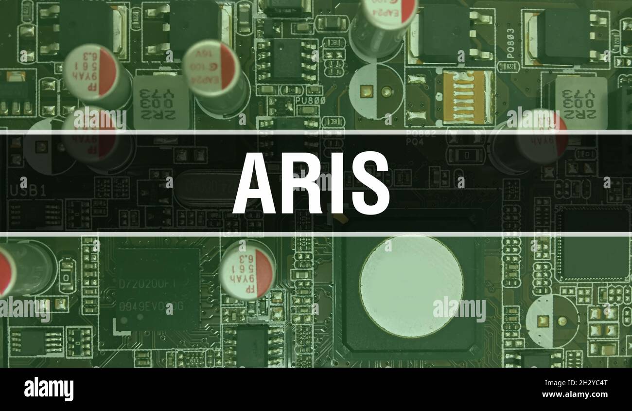 ARIS with Technology Motherboard Digital. ARIS and Computer Circuit ...
