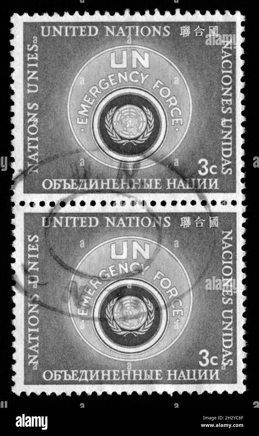 Un postage stamp hi-res stock photography and images - Alamy