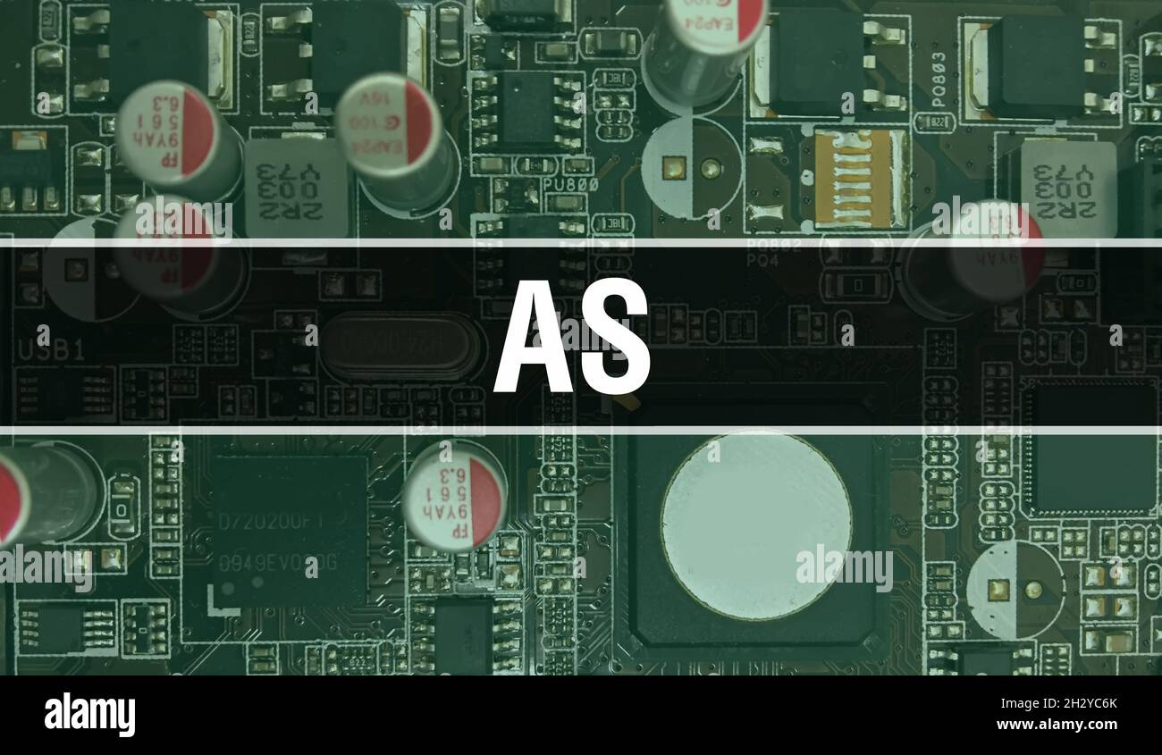 AS with Technology Motherboard Digital. AS and Computer Circuit Board ...
