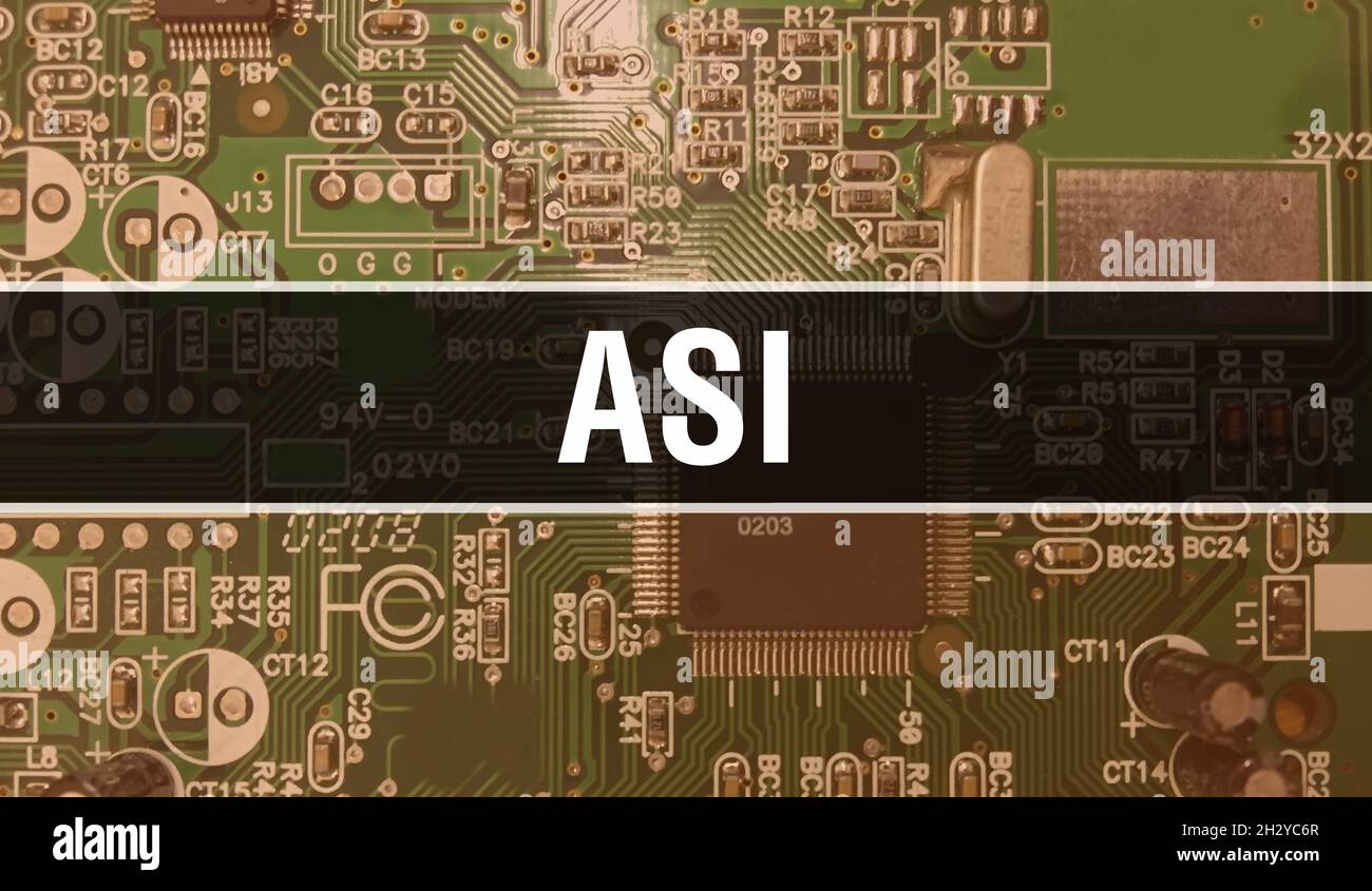 Asi With Electronic Computer Hardware Technology Background Abstract Background With Electronic