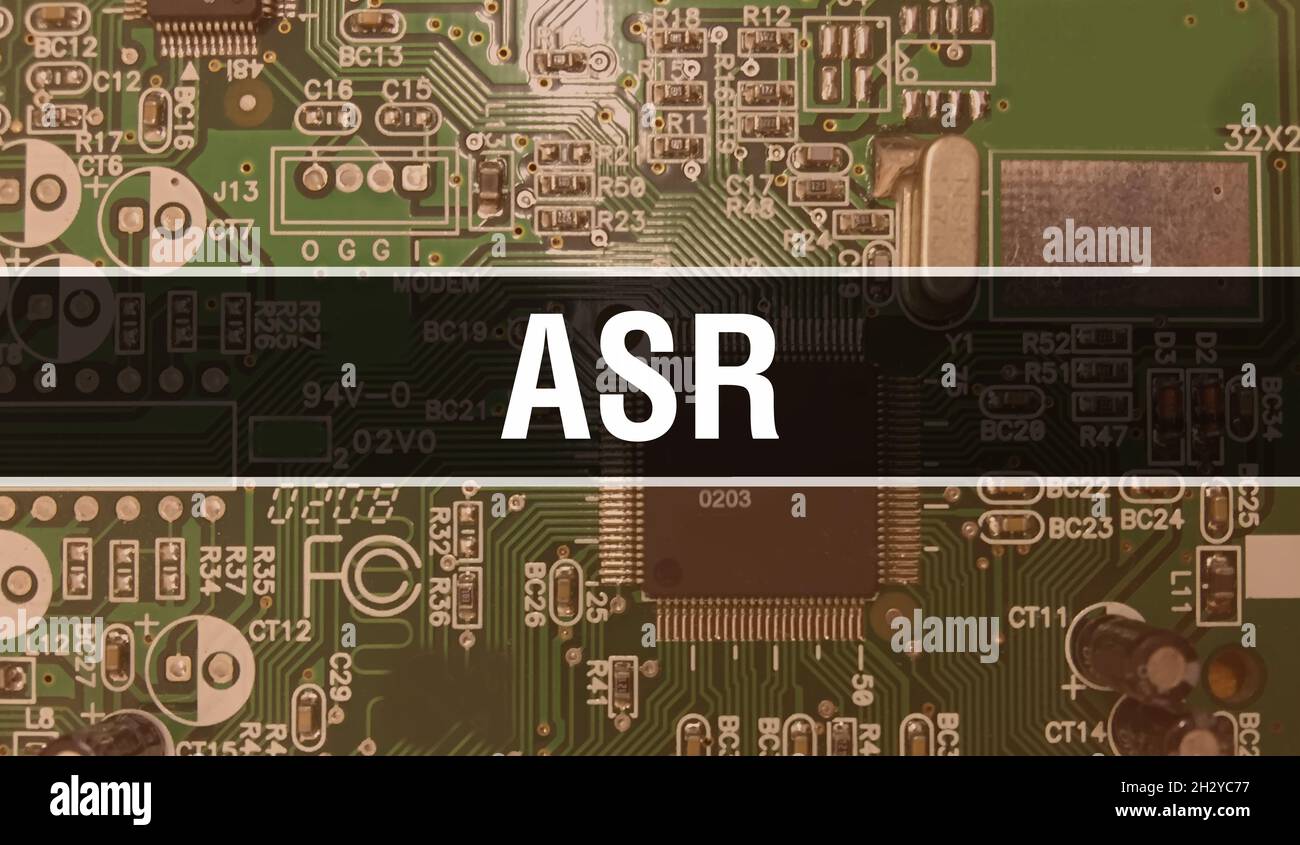 ASR with Electronic Computer Hardware technology background. Abstract ...
