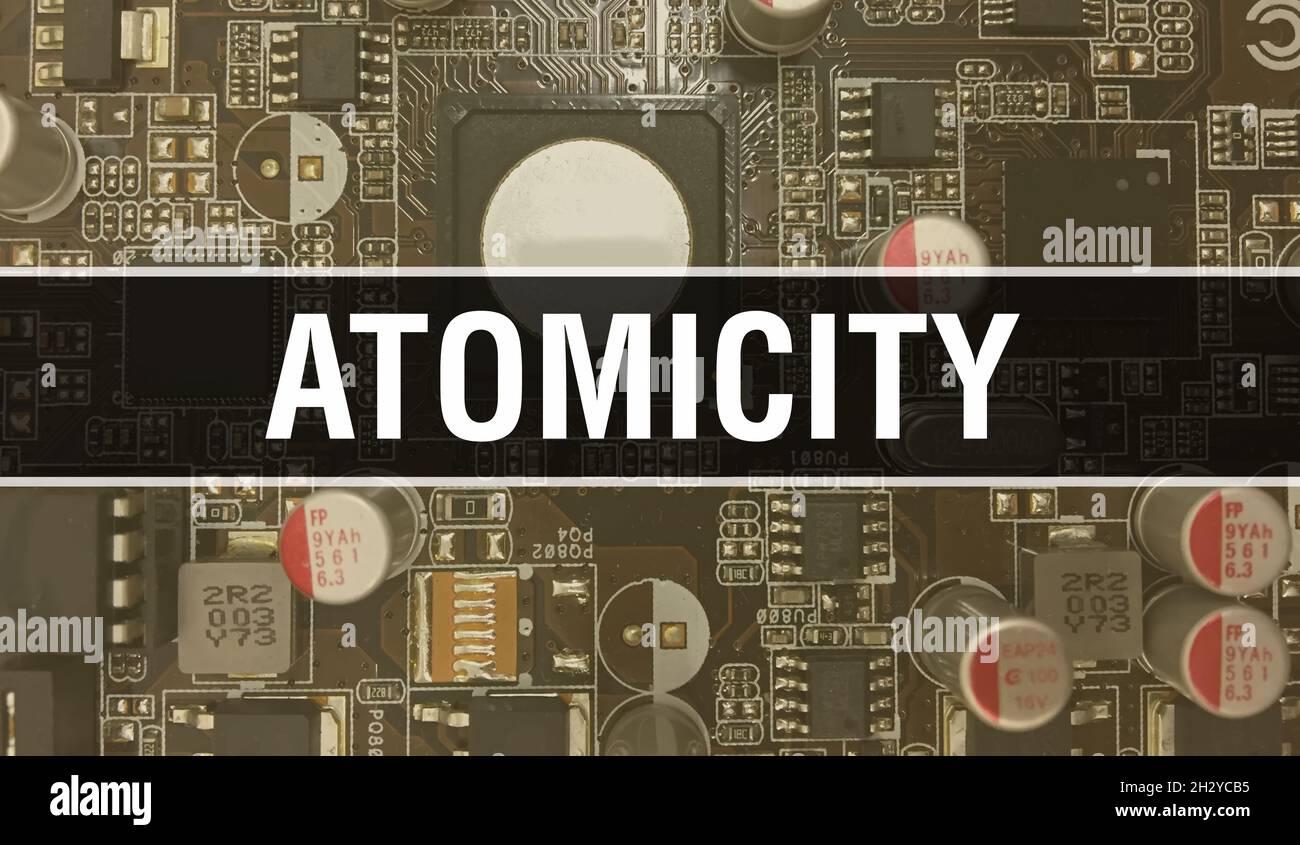 Atomicity text hi-res stock photography and images - Alamy