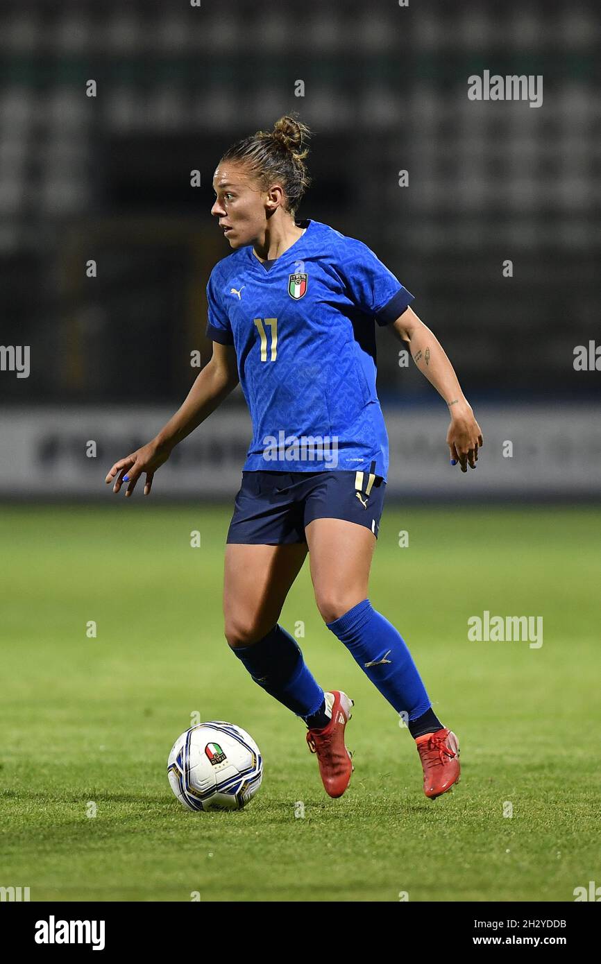 Lisa Boattin of Italy in action during the UEFA women's world cup ...