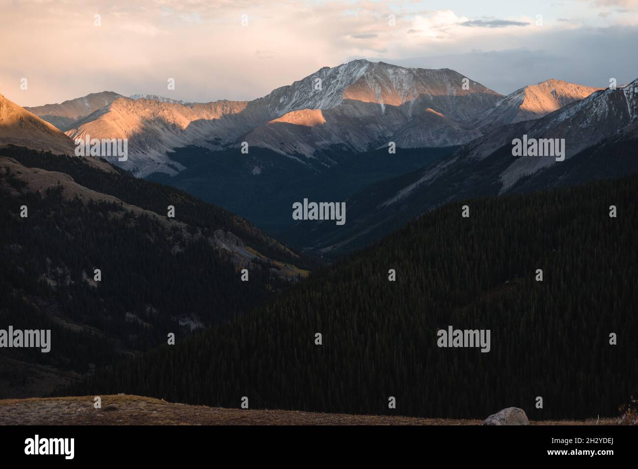 Aspen town sunset hi-res stock photography and images - Alamy