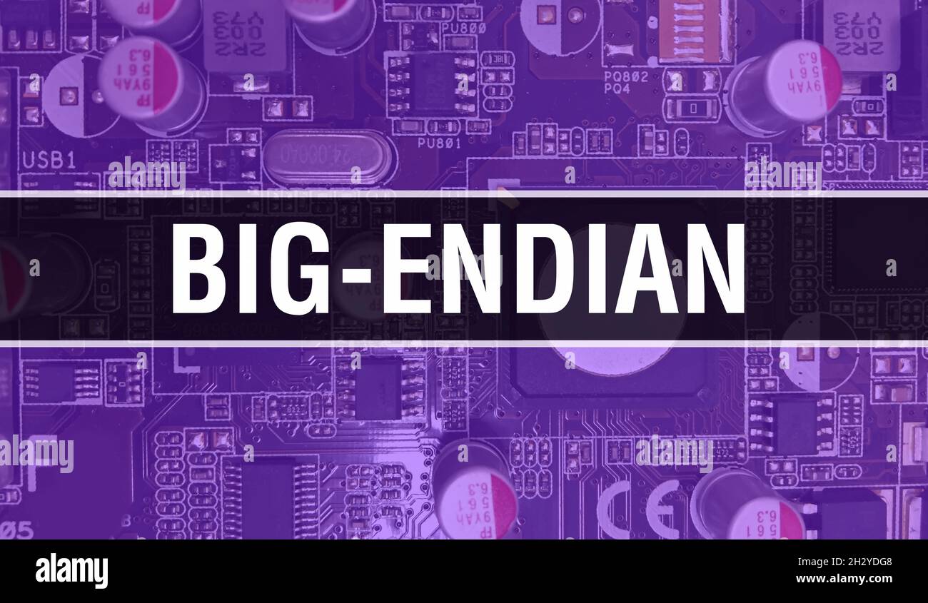 Big-Endian with Electronic Computer Hardware technology background ...