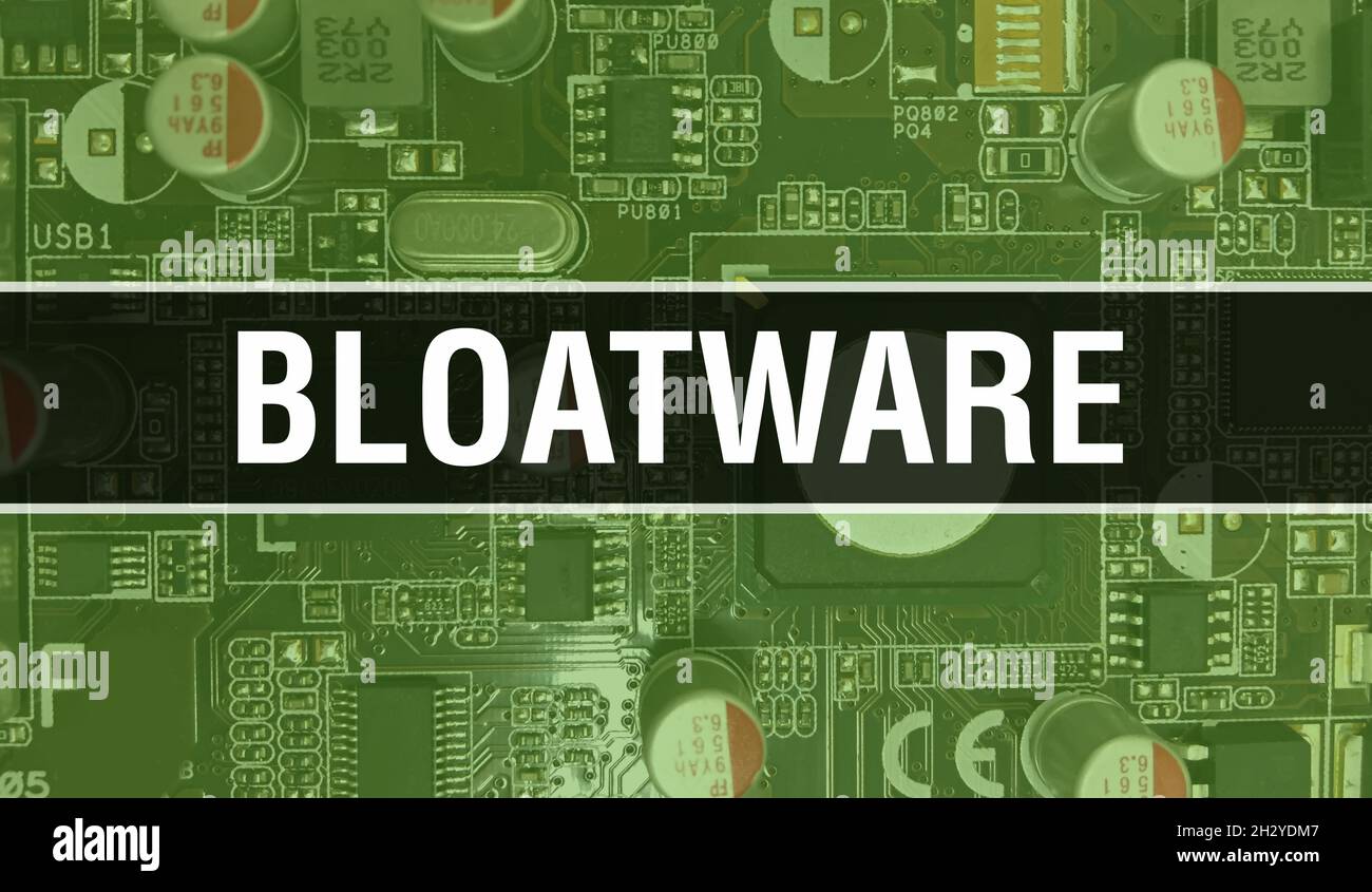 Bloatware image hi-res stock photography and images - Alamy