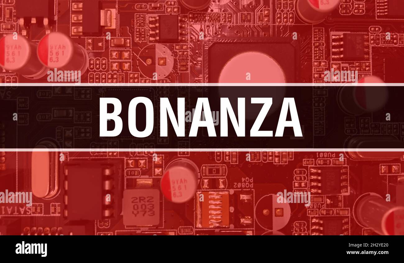 Bonanza with Technology Motherboard Digital. Bonanza and Computer ...