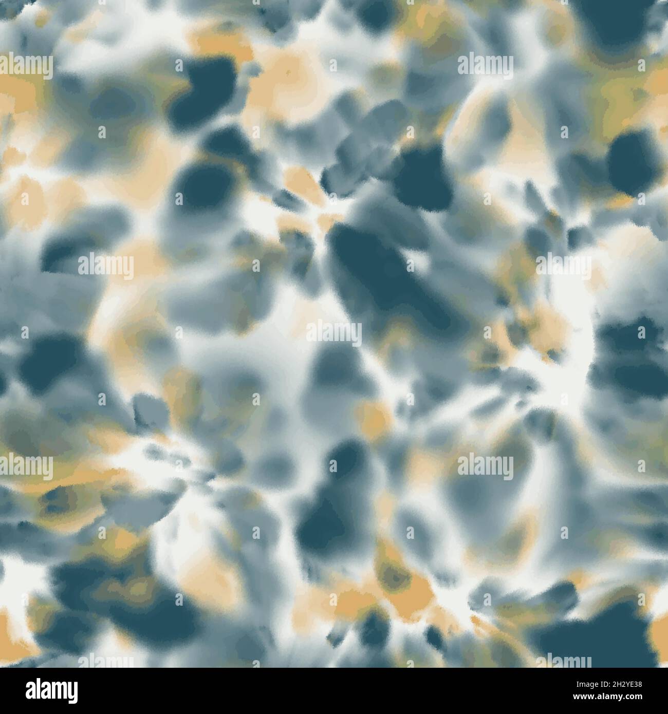 Seamless vector cloudy tie dye pastel surface pattern design for print ...