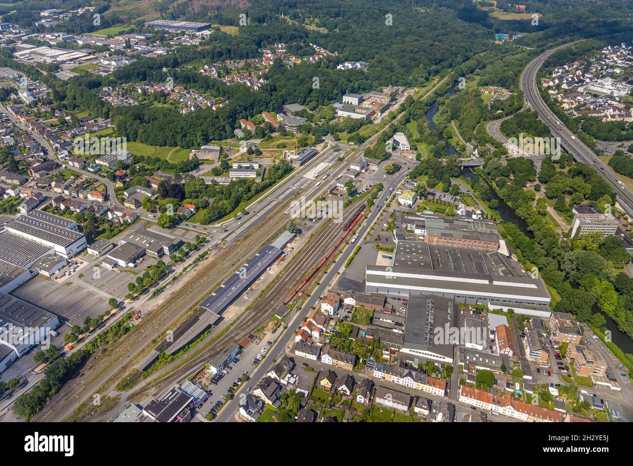 Bahnhof neheim husten hi-res stock photography and images - Alamy