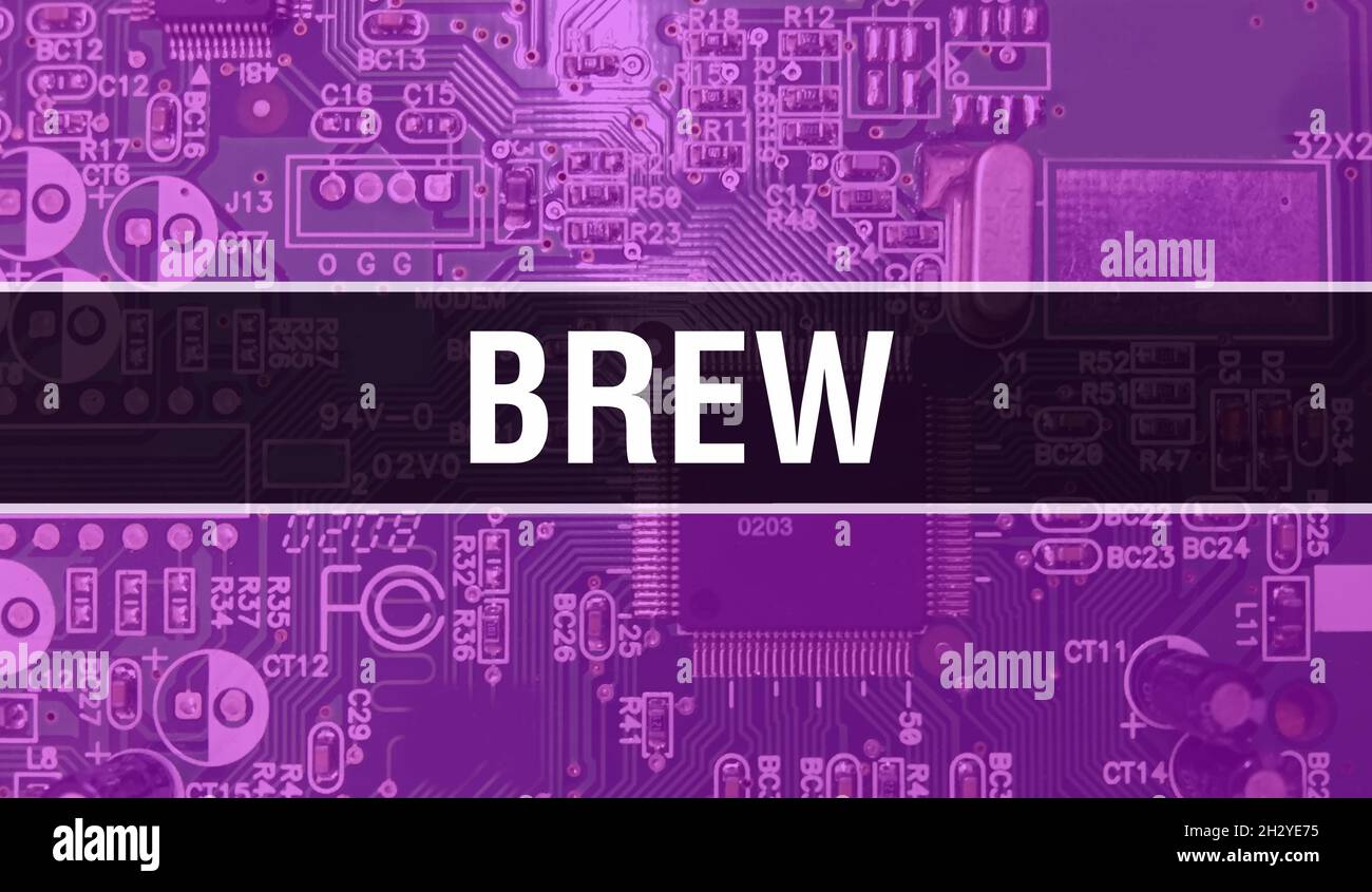 Brew With Electronic Computer Hardware Technology Background Abstract Background With