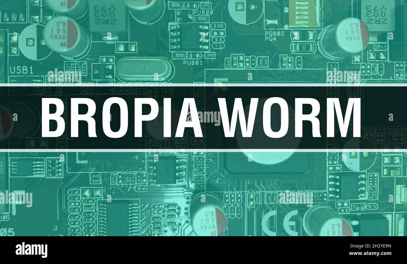 Bropia worm hi-res stock photography and images - Alamy