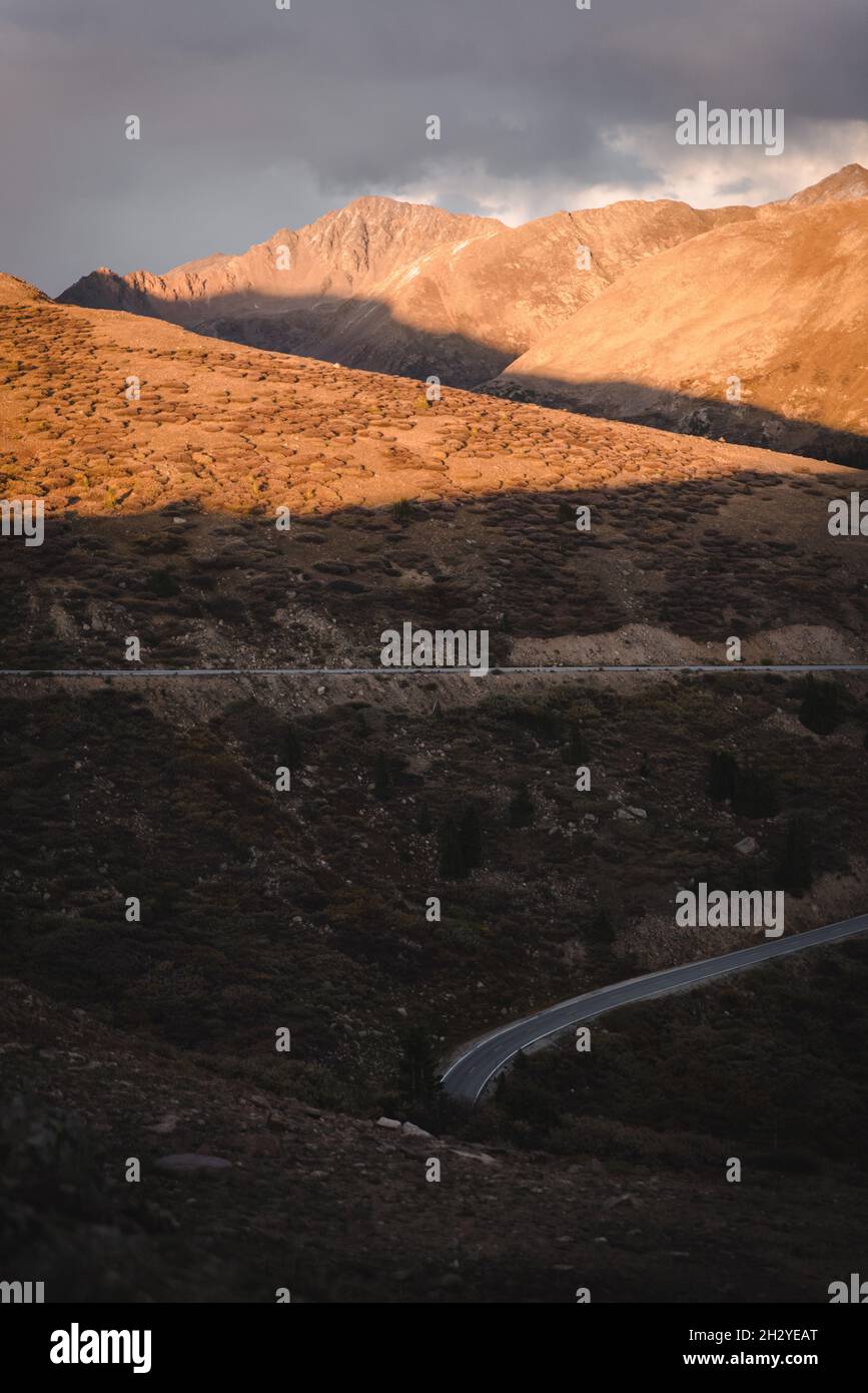 Aspen town sunset hi-res stock photography and images - Alamy