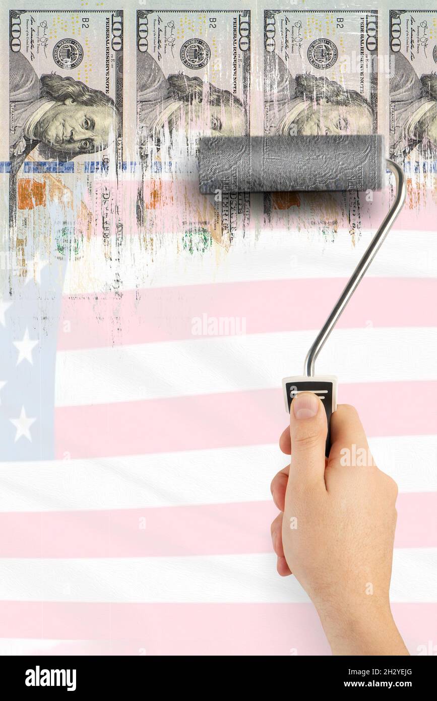 Money printing press hi-res stock photography and images - Alamy