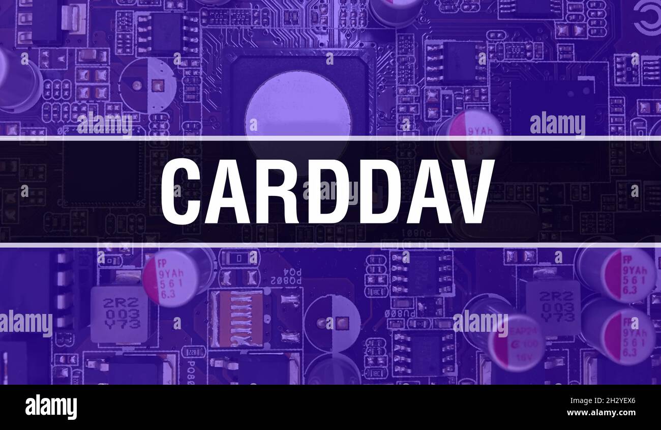 Carddav background hi-res stock photography and images - Alamy