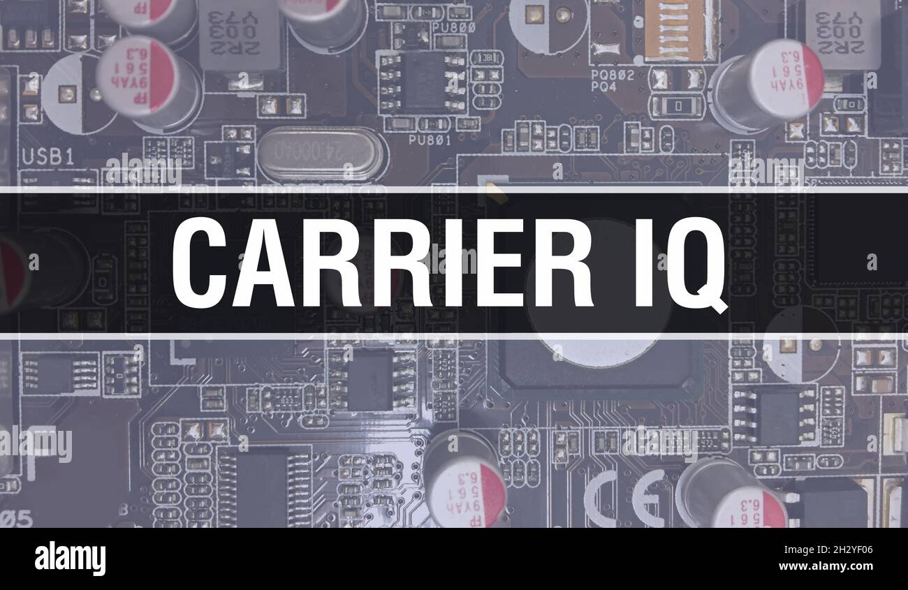 Carrier iq image hi-res stock photography and images - Alamy