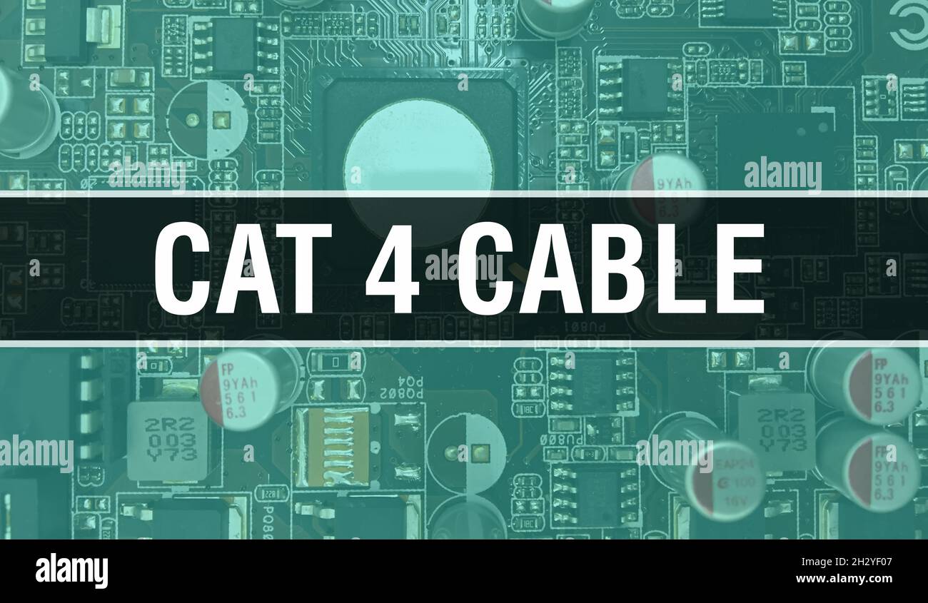 Cat 4 cable image hi-res stock photography and images - Alamy