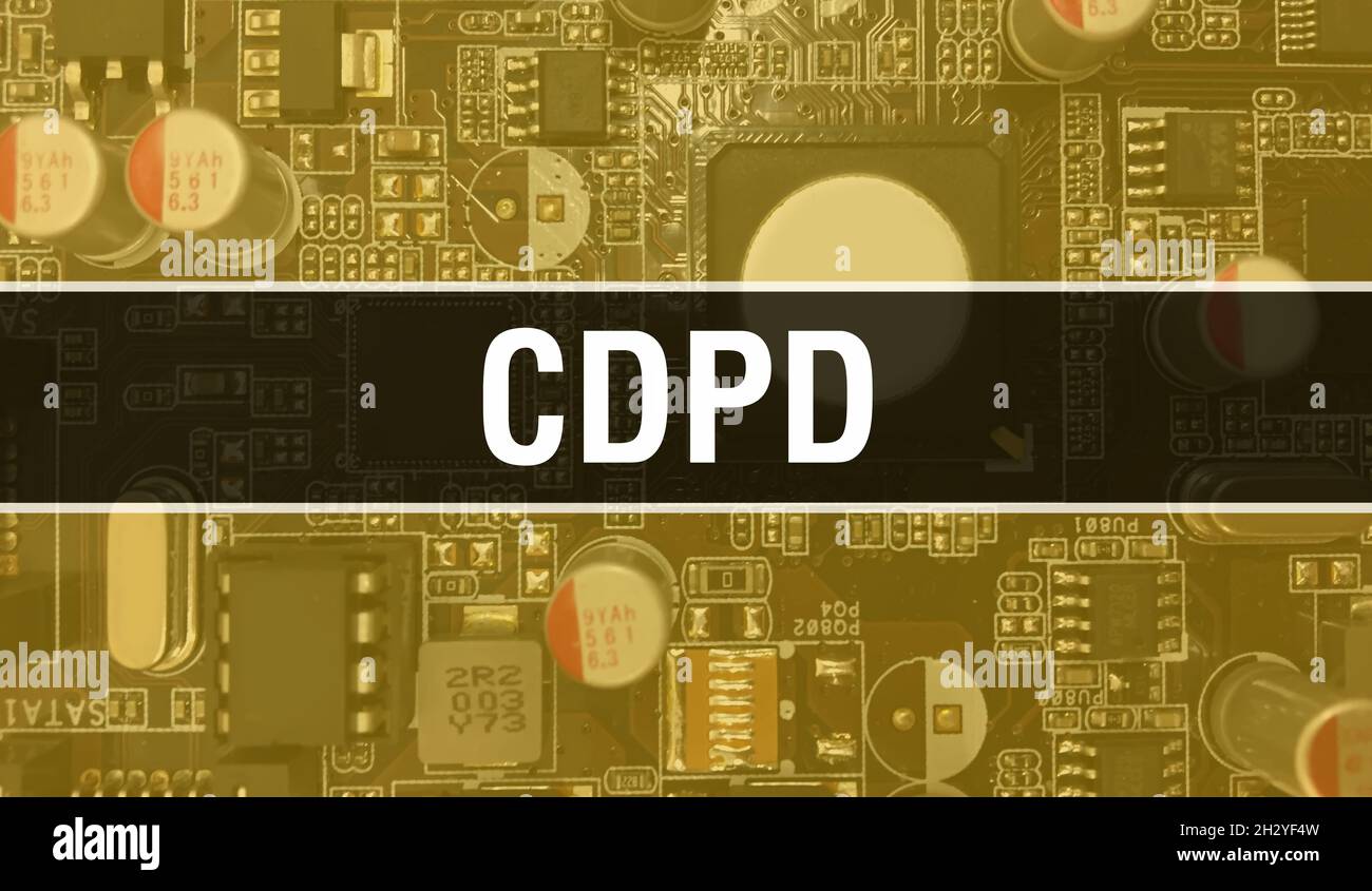 Cdpd image hi-res stock photography and images - Alamy