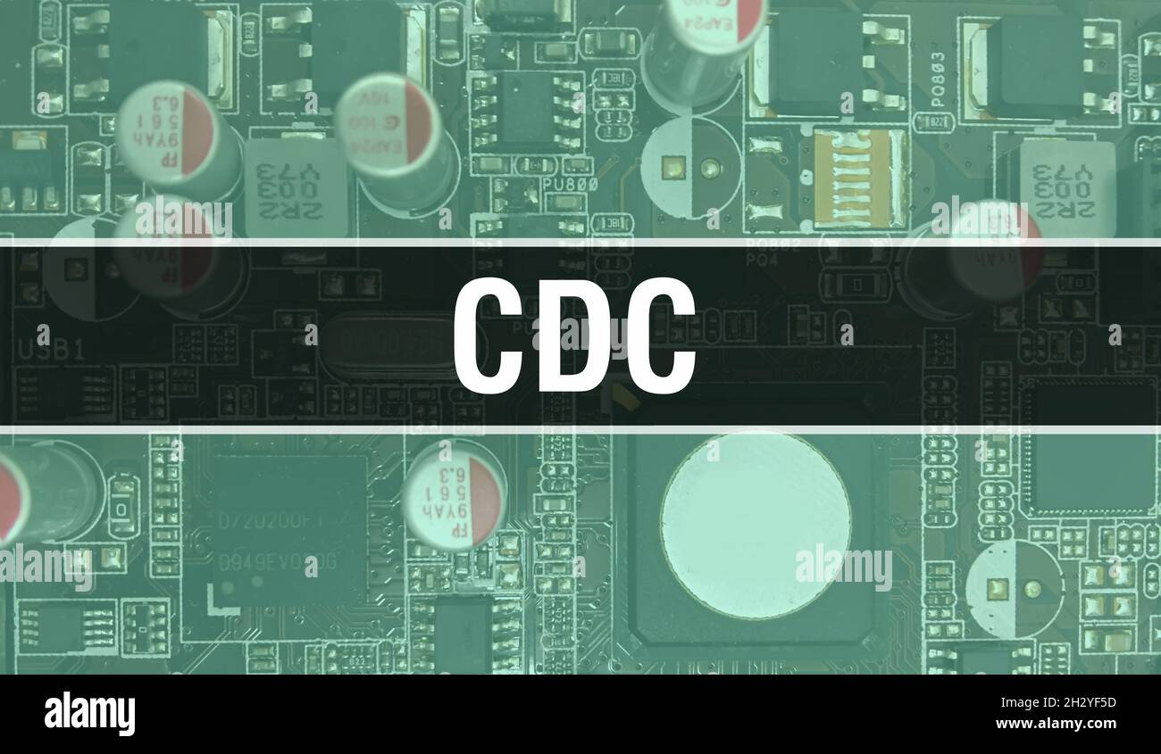 CDC with Technology Motherboard Digital. CDC and Computer Circuit Board ...