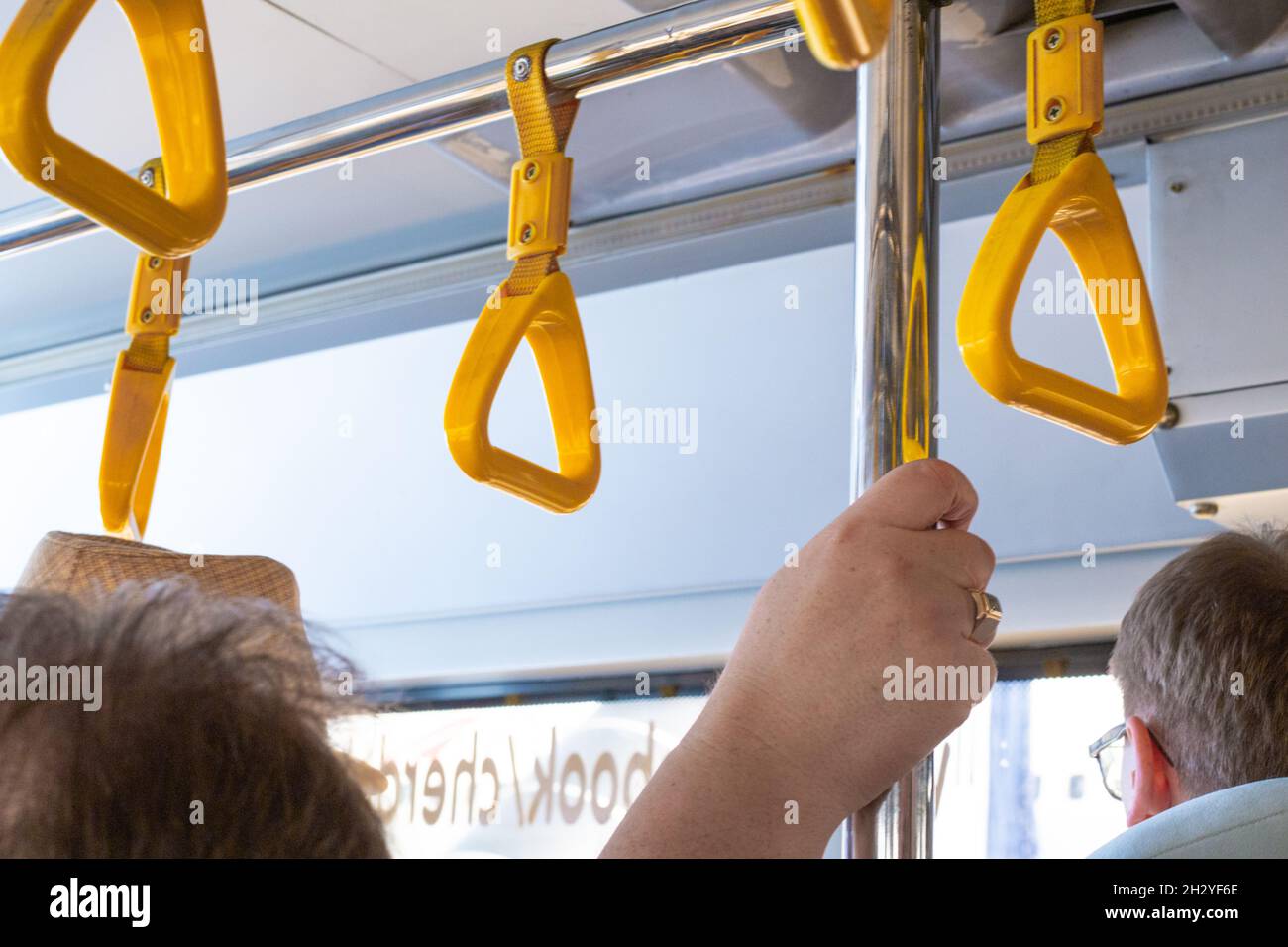 Grab rails hi-res stock photography and images - Alamy