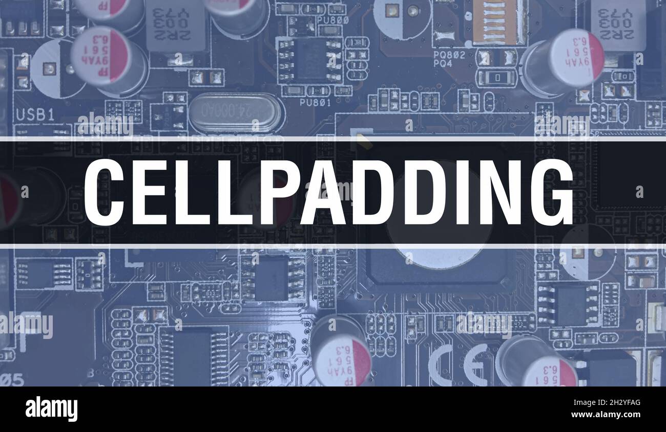 Cellpadding text hi-res stock photography and images - Alamy