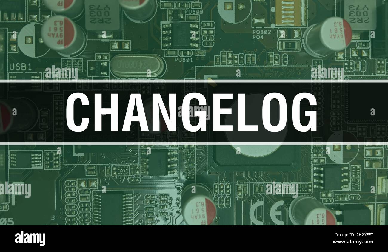 Changelog image hi-res stock photography and images - Alamy