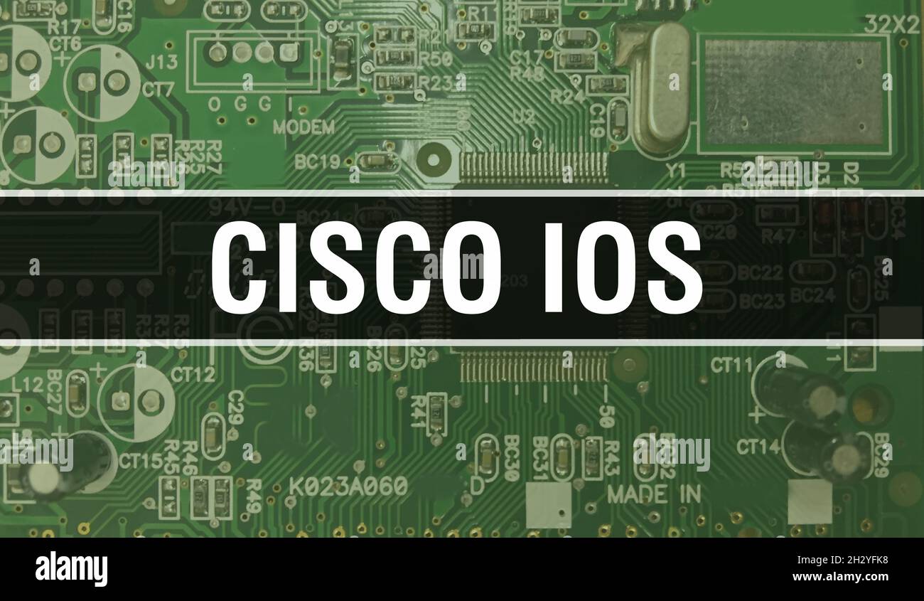 Cisco ios background hi-res stock photography and images - Alamy