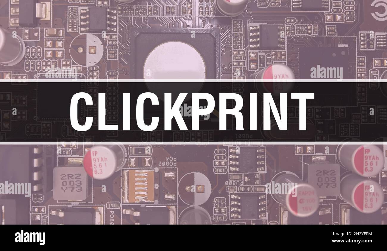 Clickprint image hi-res stock photography and images - Alamy