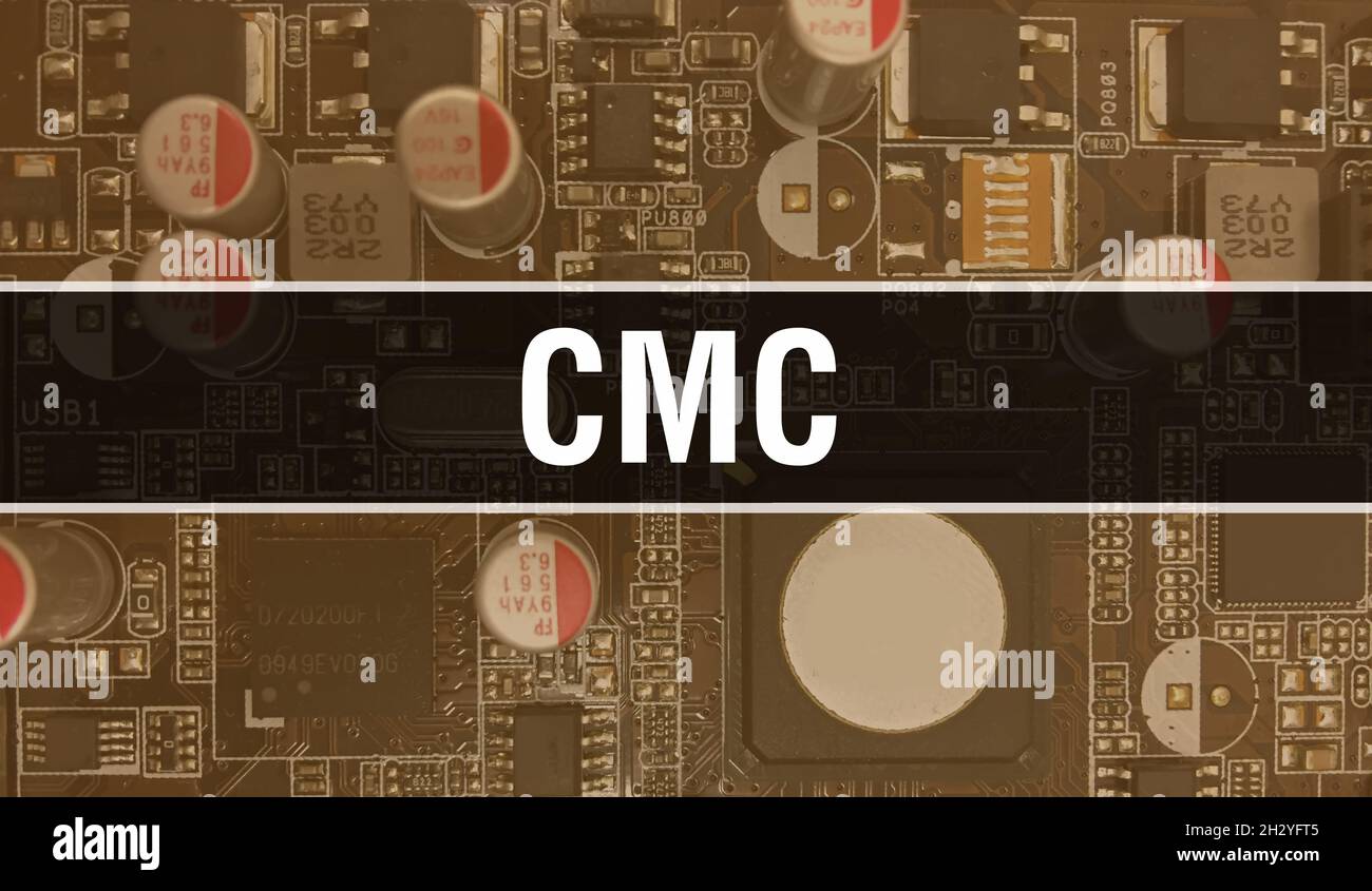 CMC with Technology Motherboard Digital. CMC and Computer Circuit Board ...