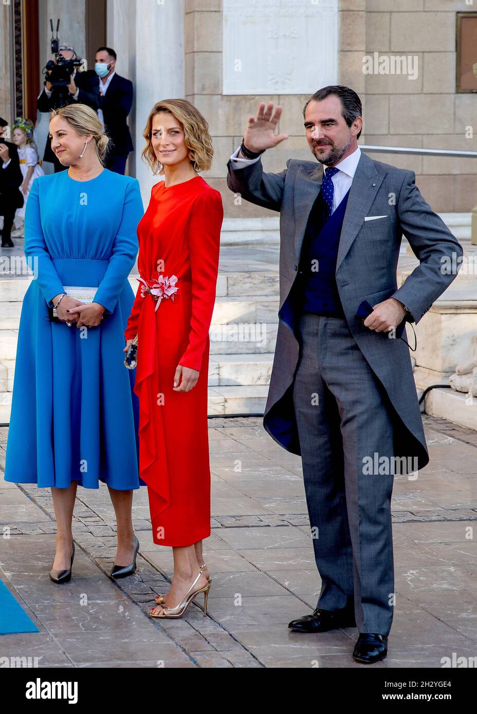 Athens, Greece on October 23, 2021. Wedding of Prince Philippos of ...