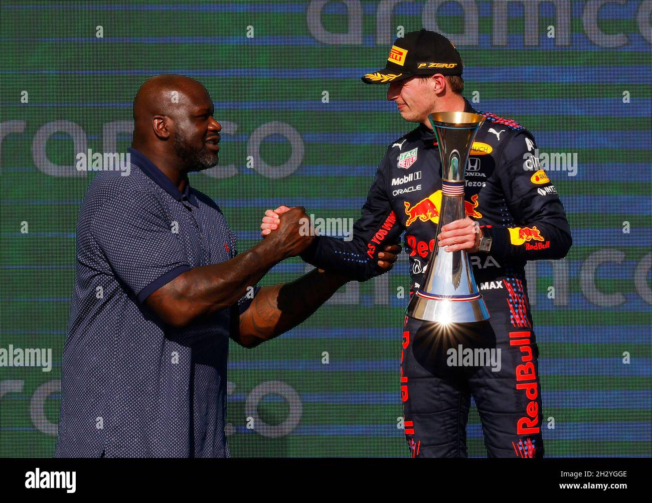 Formula 1 2021 podium winner hi-res stock photography and images - Alamy