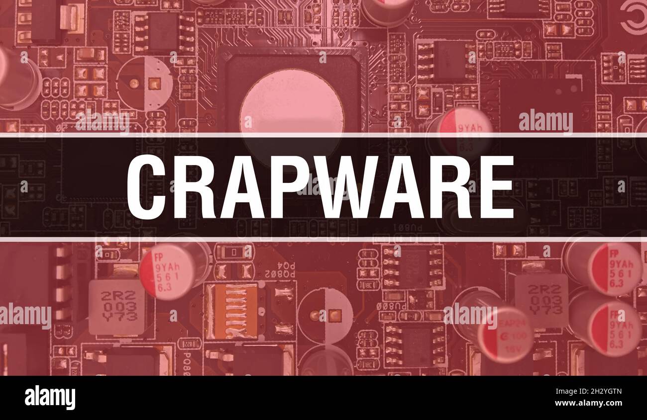 Crapware text hi-res stock photography and images - Alamy