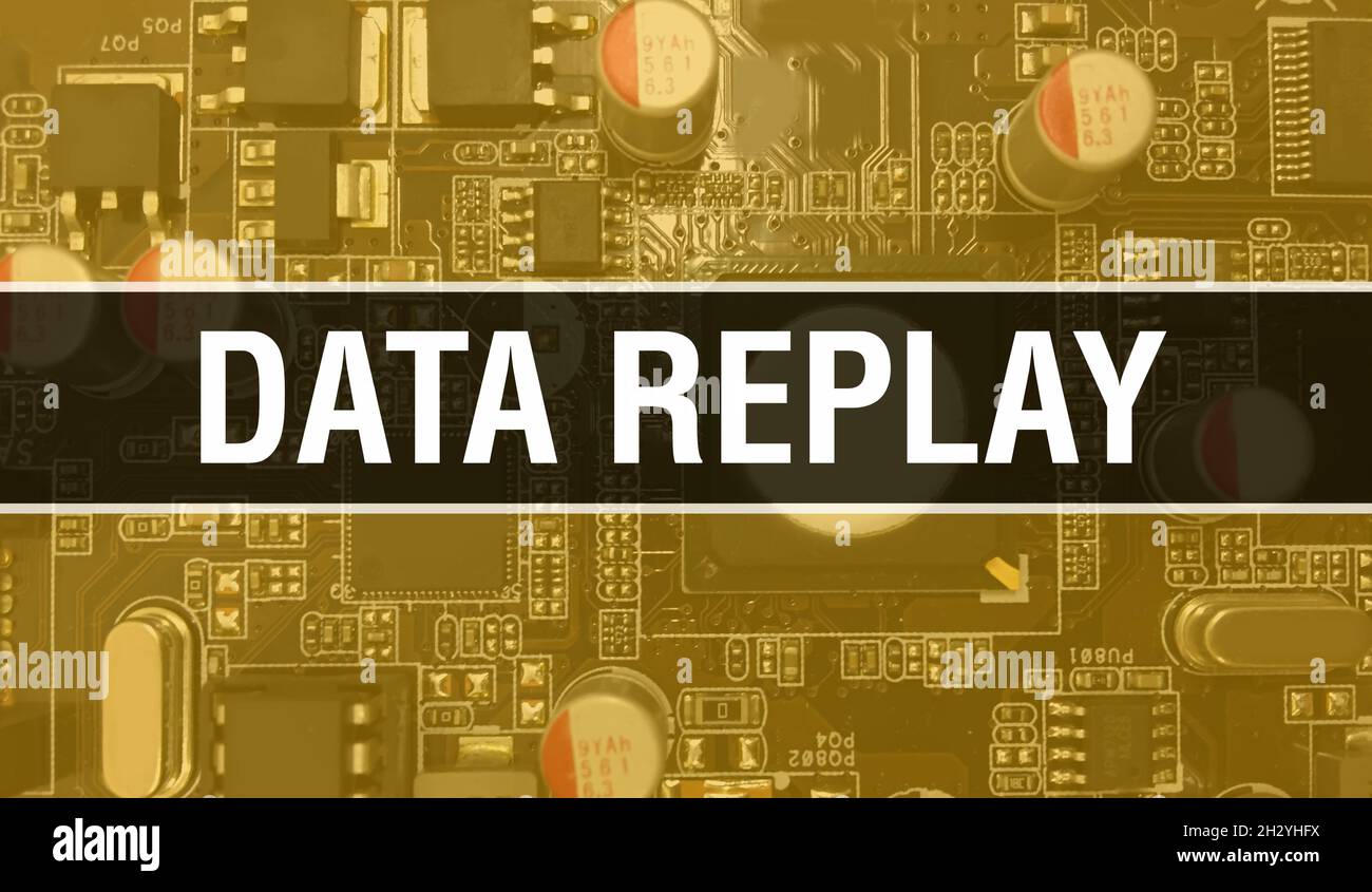 Data replay image hi-res stock photography and images - Alamy