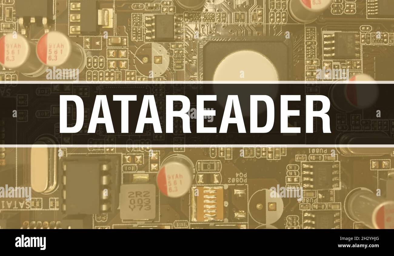 Datareader background hi-res stock photography and images - Alamy