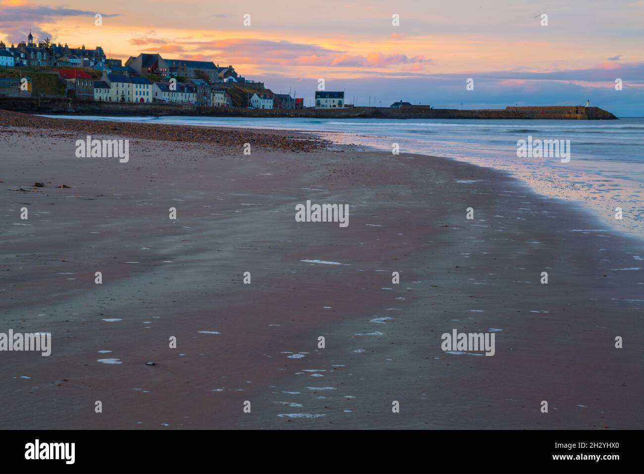 banff beach aberdeenshire scotland Stock Photo - Alamy