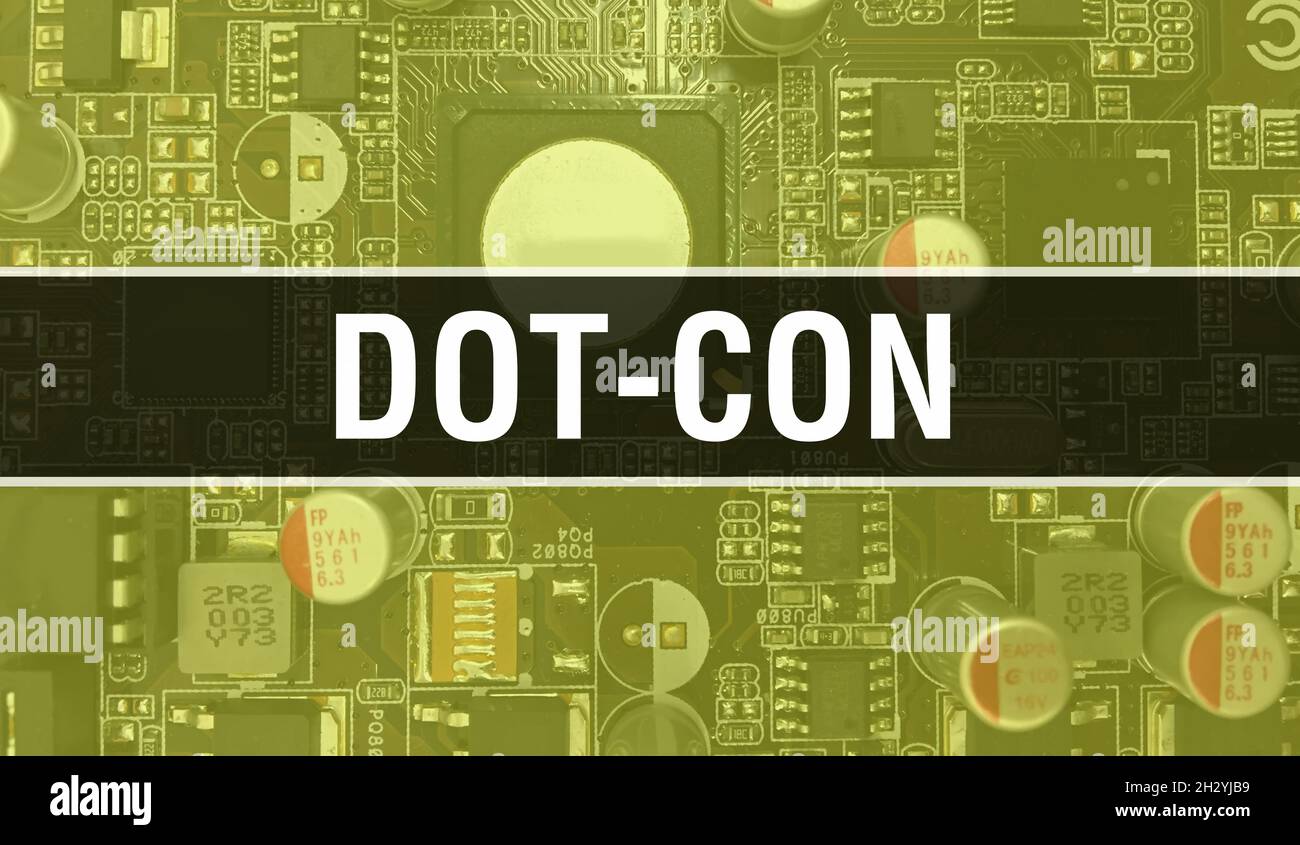 Dot con text hi-res stock photography and images - Alamy