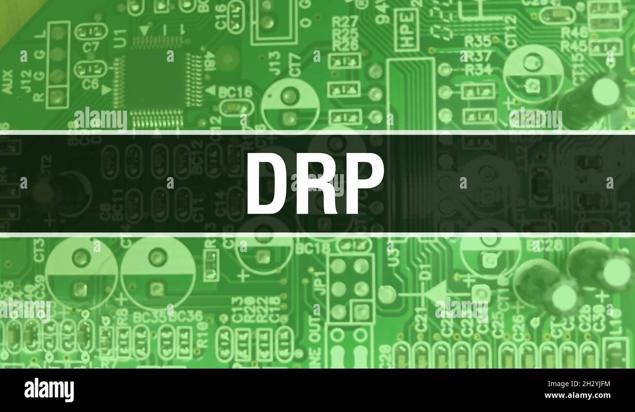 DRP with Technology Motherboard Digital. DRP and Computer Circuit Board ...