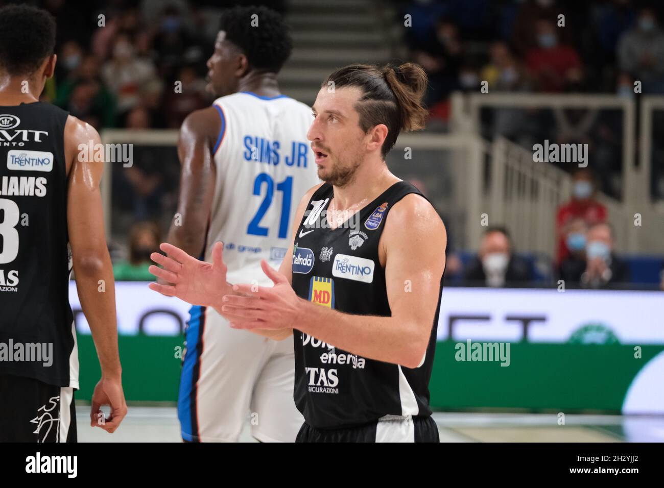 BLM Group Arena, Trento, Italy, October 24, 2021, Toto Forray - Aquila ...