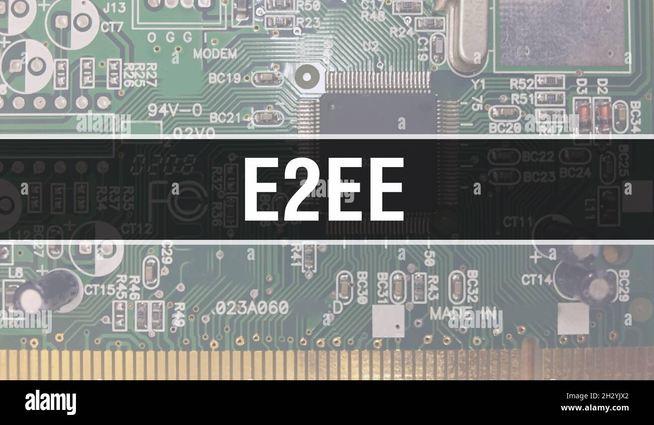 E2EE with Electronic Computer Hardware technology background. Abstract ...