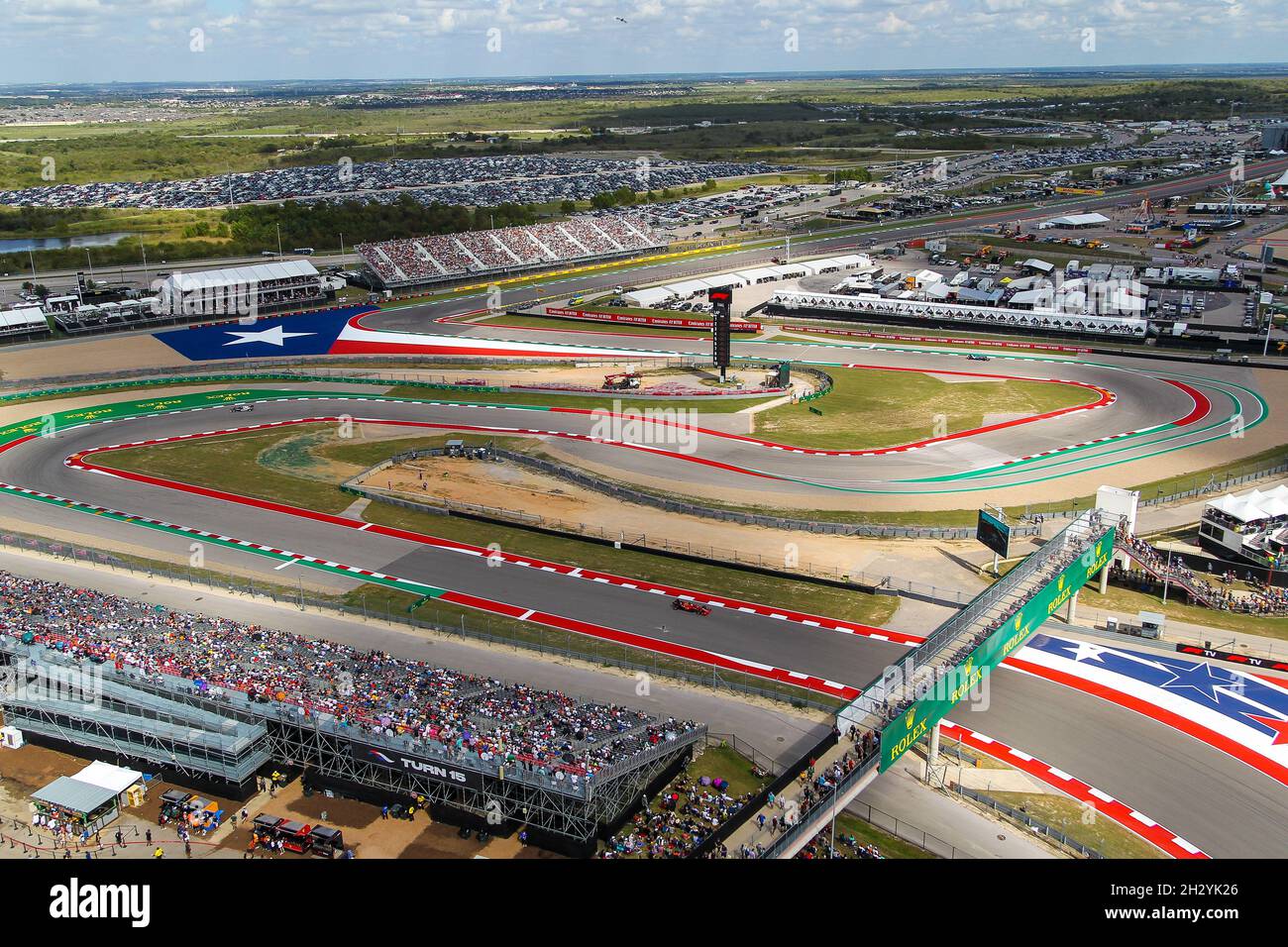 Austin, Texas, USA. 24th Oct, 2021. Circuit of the Americas racetrack ...