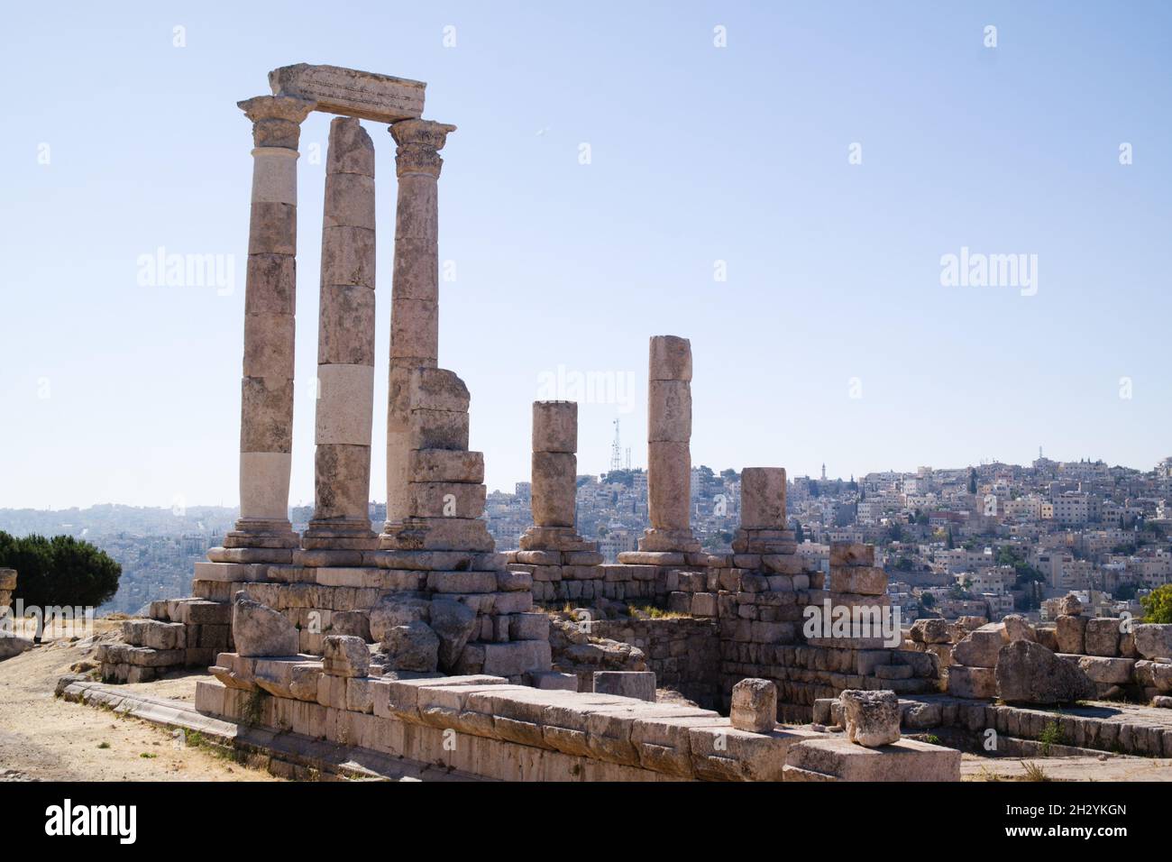 View of Amman, Jordan, from the old citadel Stock Photo - Alamy